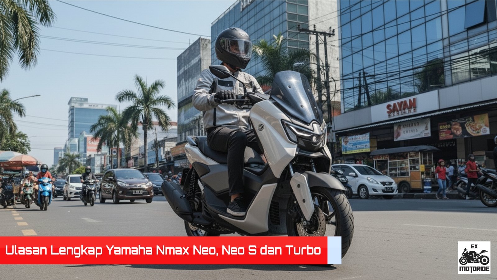 Review Yamaha NMAX Turbo: Spesifikasi, Harga & Fitur
