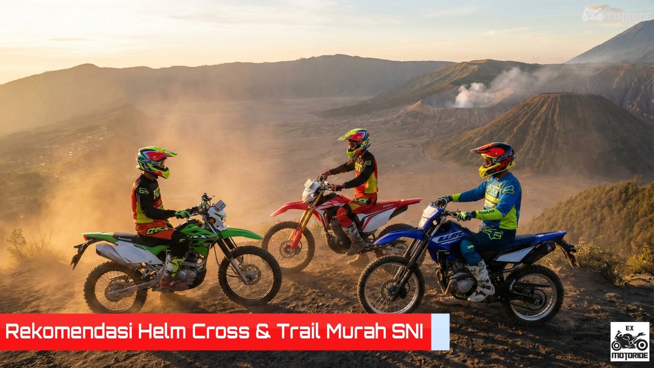 Rekomendasi Helm Cross Murah SNI 2026: Pilihan Trabas Aman